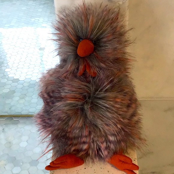 Jellycat | Toys | Super Furry Rooster Stuffed Animal | Poshmark